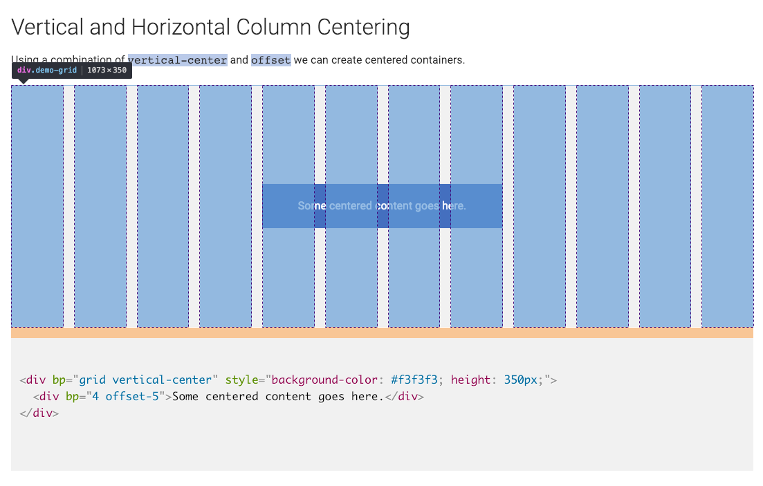 see if its possible to center individual columns · Issue #33 · blueprintui/blueprintui · GitHub
