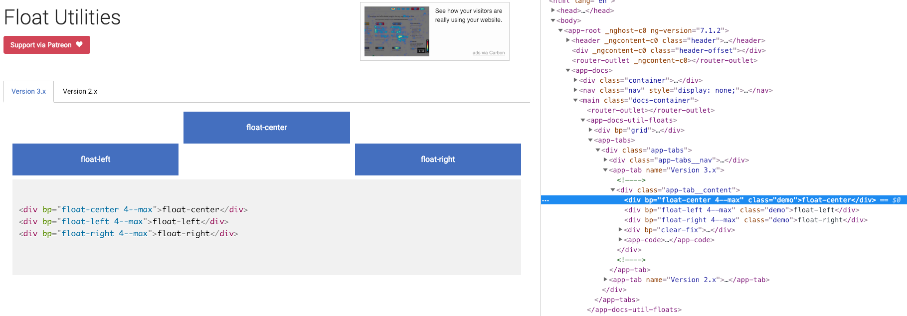 see if its possible to center individual columns · Issue #33 · blueprintui/blueprintui · GitHub