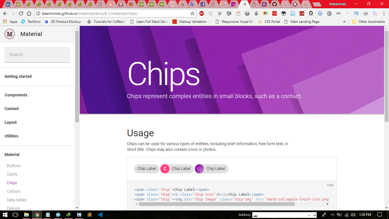 Add Chips · Issue #26483 · twbs/bootstrap · GitHub
