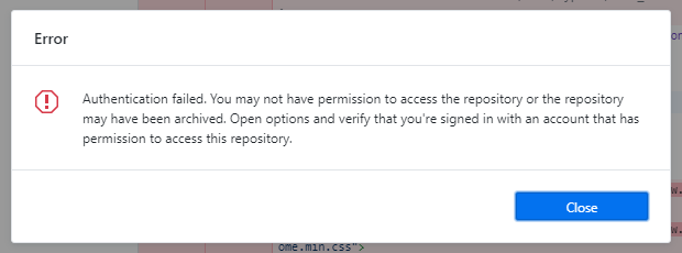 Github Desktop unable to push changes online · Issue #5101 · desktop ...