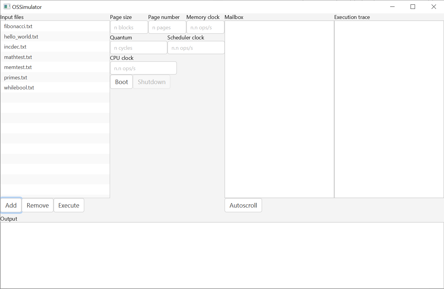 GitHub - cdigby/OSSimulator: Operating System Simulator