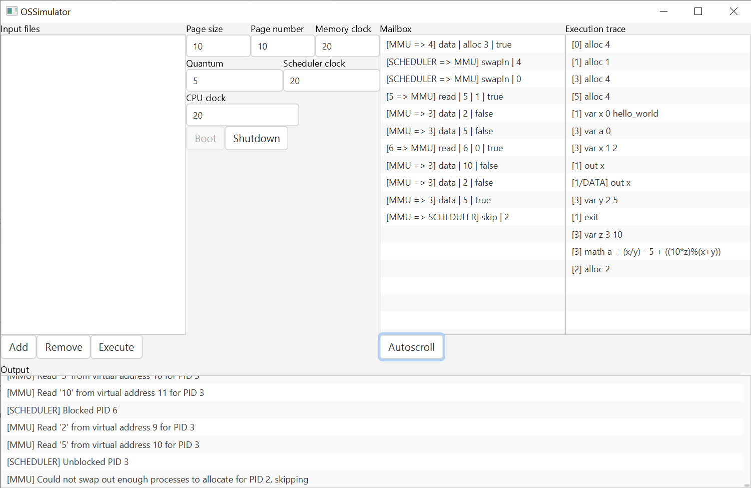 GitHub - cdigby/OSSimulator: Operating System Simulator