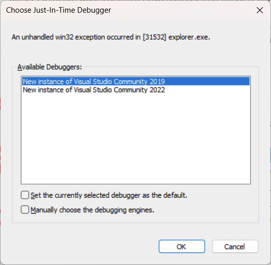 Crash and restart explorer with KB5029263 Build 22621.2134 · Issue ...