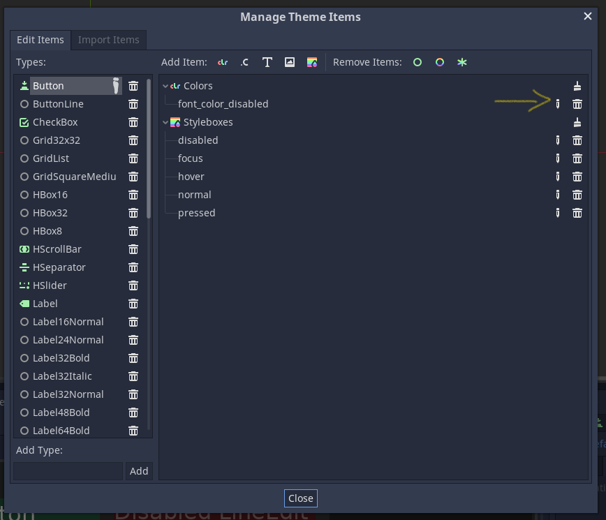 Theme Editor Allow Renaming Of Theme Types From Editor · Issue 6792 · Godotenginegodot 4129