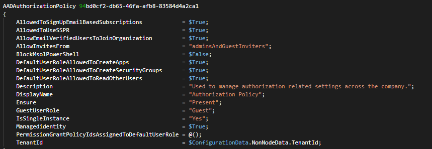Odd behavior with AADAuthorizationPolicy in Azure Automation DSC environment · Issue #2346 ...