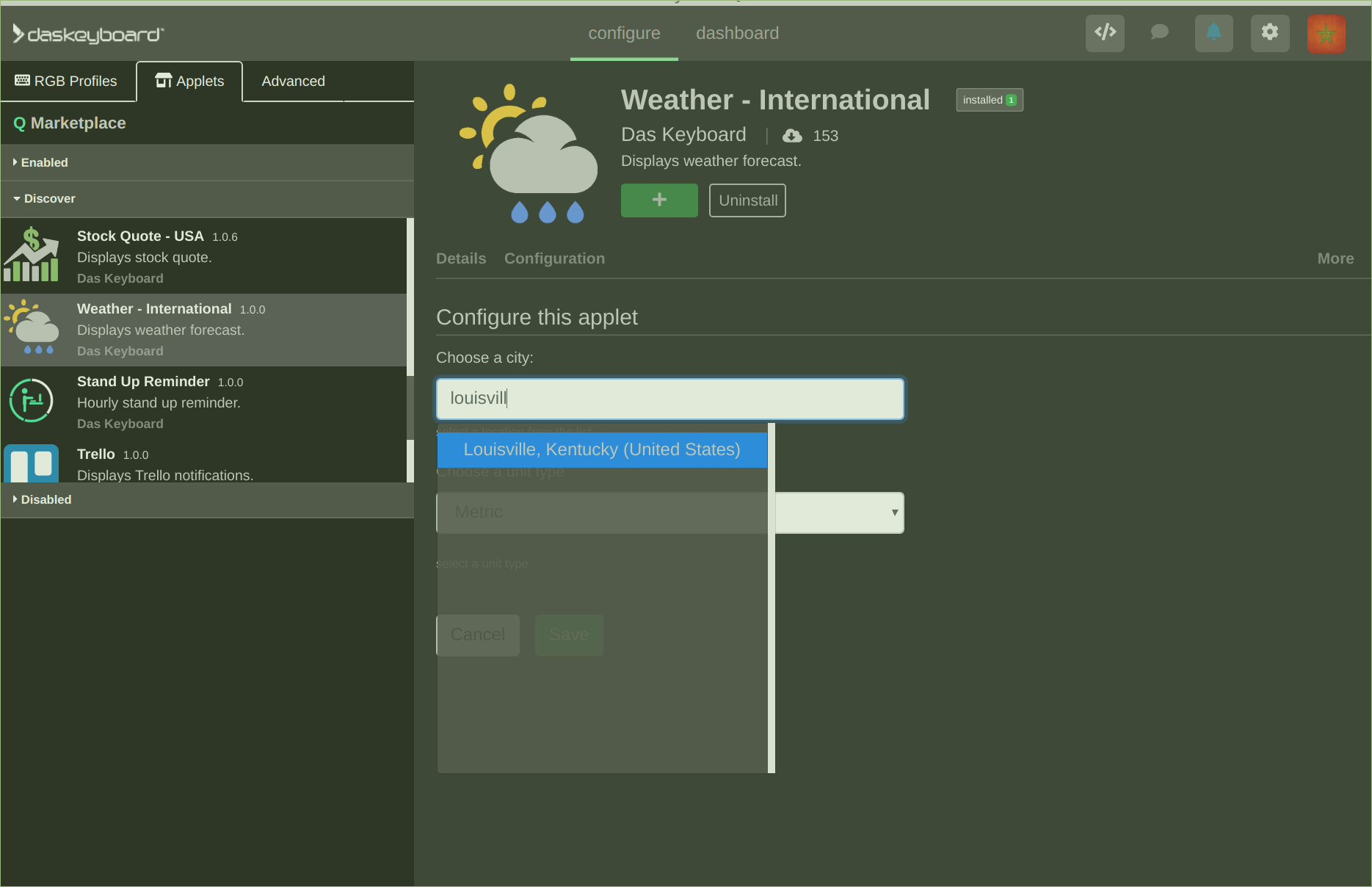 Missing city - Louisville, KY · Issue #2 · daskeyboard/daskeyboard-applet--weather-usa · GitHub