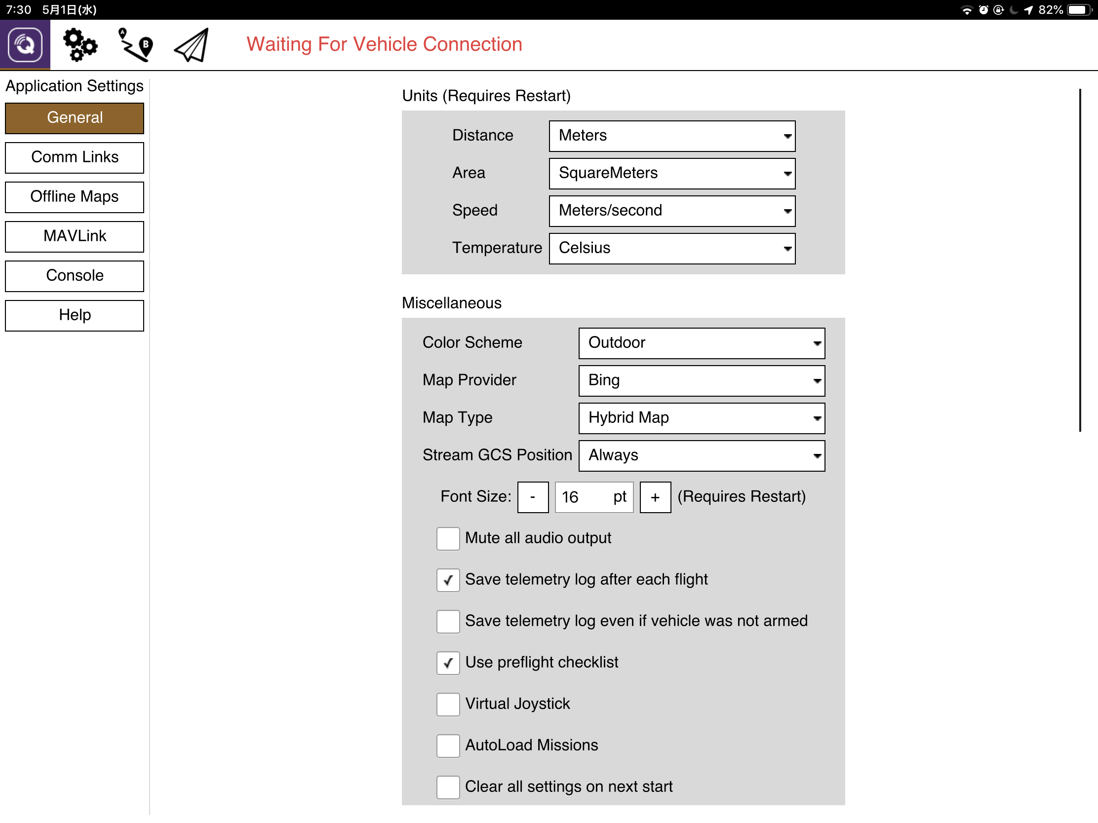 QGroundControl v3.4.3（iOS version） doesn’t change language as system ...