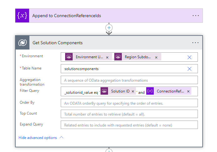 [ALM Accelerator - QUESTION] Get Connection References Flow - On DeploymentSettingsScreen ...