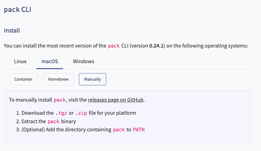 Script Install Missing For macOS Intel and macOS Apple Silicon · Issue #485 · buildpacks/docs ...