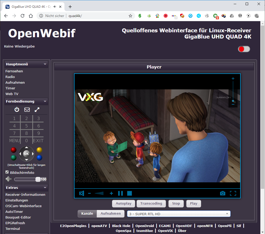 WebTV not working anymore? · Issue #984 · E2OpenPlugins/e2openplugin-OpenWebif · GitHub
