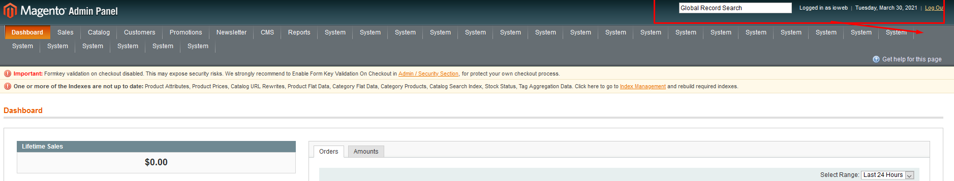 Admin Theme Issue With Many Menu Items · Issue 1515 · Openmage Magento Lts · Github