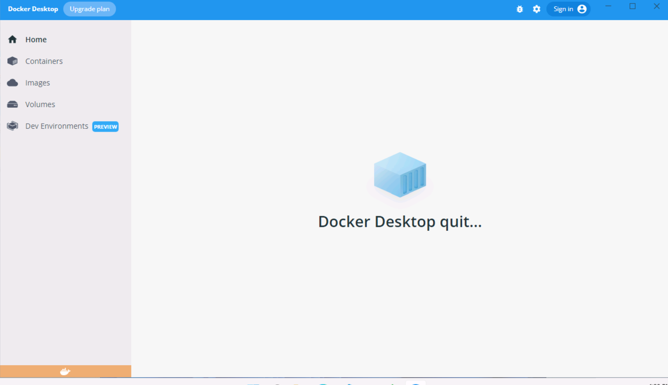 Windows 11 with WSL2 default distro - on computer startup Docker stops and quits · Issue #12794 ...