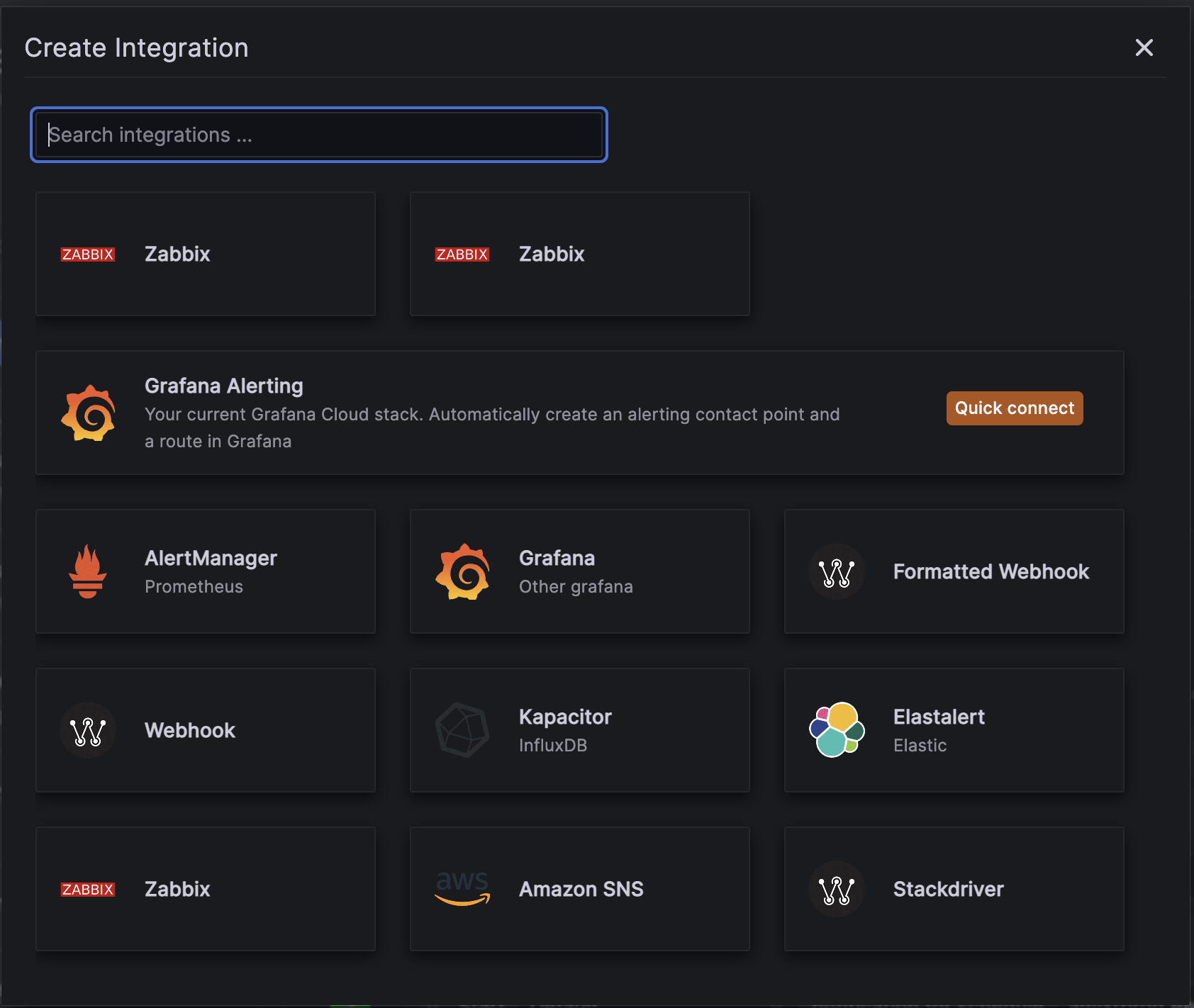 Integration searching has weird behaviour · Issue #1536 · grafana/oncall · GitHub