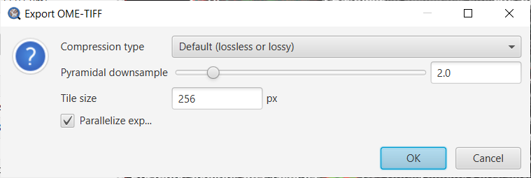 QuPath pixel width and height does not change image size · Issue #103 · BIOP/ijp-imagetoatlas ...