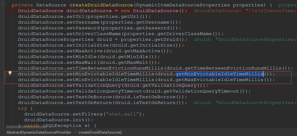 druid参数设置 · Issue #2 · baomidou/dynamic-datasource · GitHub