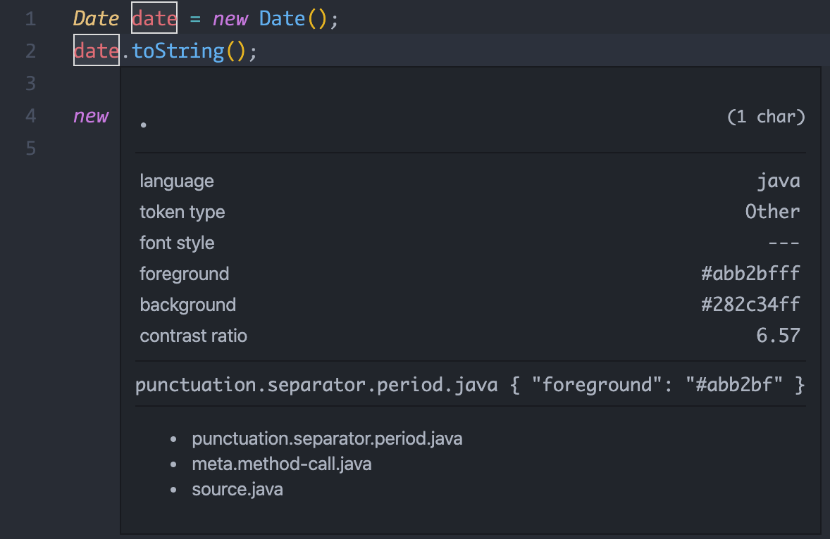 Inconsistency of variable and new-variable method call · Issue #213 · atom/language-java · GitHub