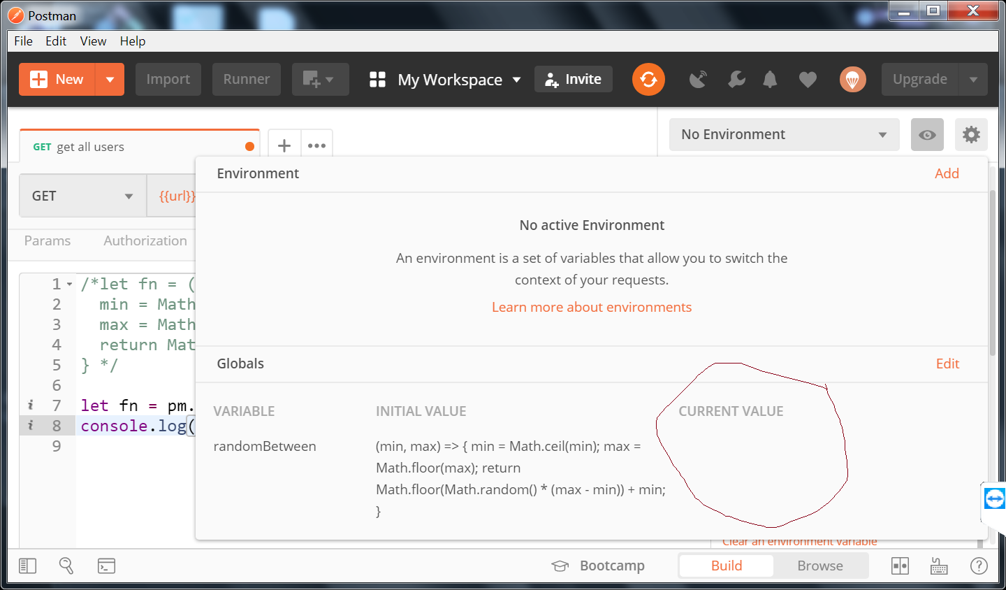 Cannot Read Init Value Of Global Variable · Issue 6139 · Postmanlabs Postman App Support · Github