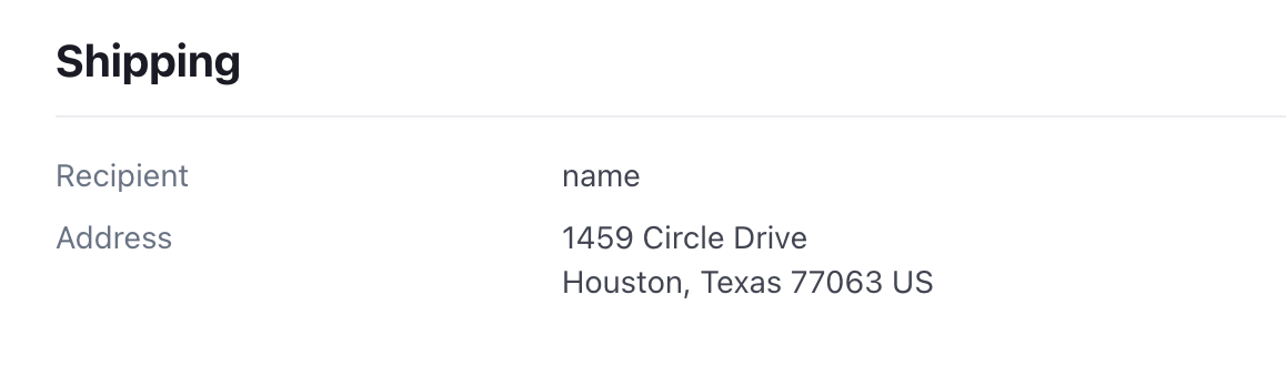 Shipping details is not sending all parameters to the sdk · Issue #1548 · stripe/stripe-react ...