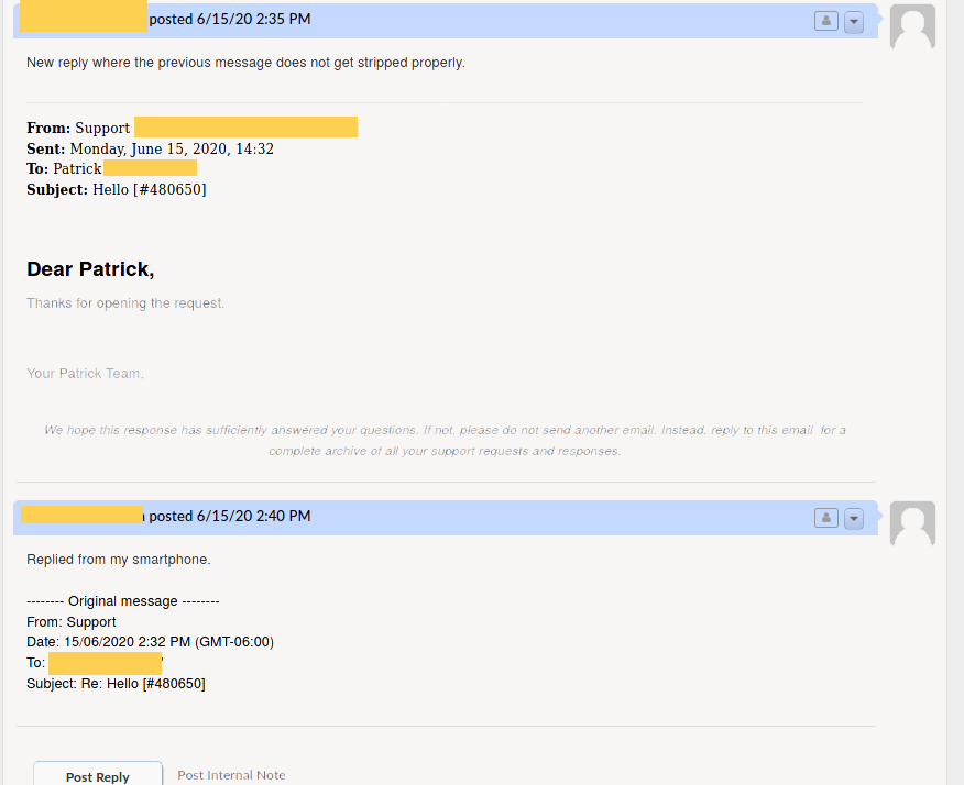 Strip Quoted reply does not work for all email clients · Issue #5548 · osTicket/osTicket · GitHub