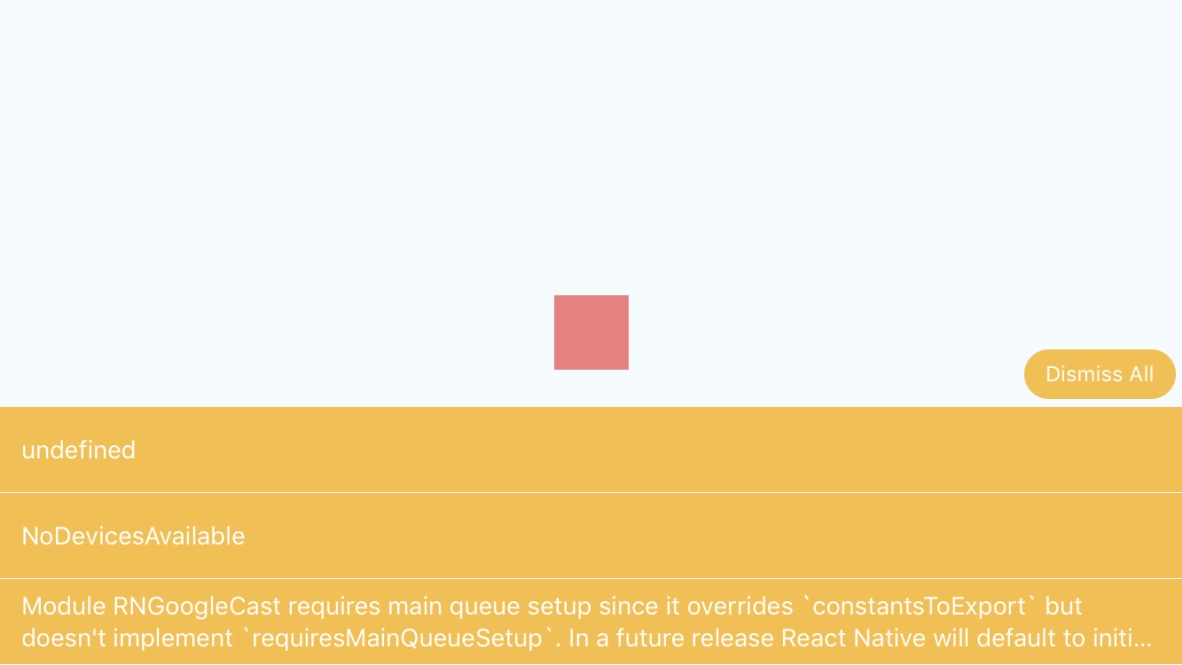 [iOS] It don't is working. · Issue #104 · react-native-google-cast/react-native-google-cast · GitHub