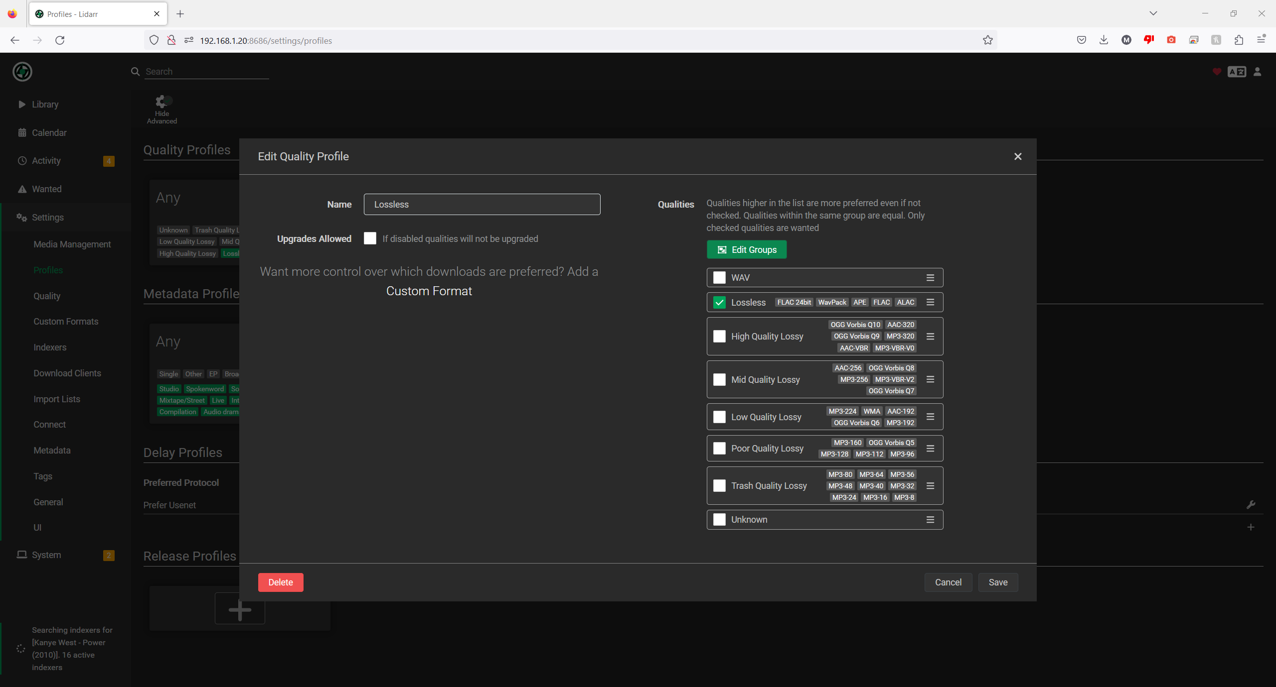 Nightly Build 1.4.3 is not starting · Issue #4109 · Lidarr/Lidarr · GitHub