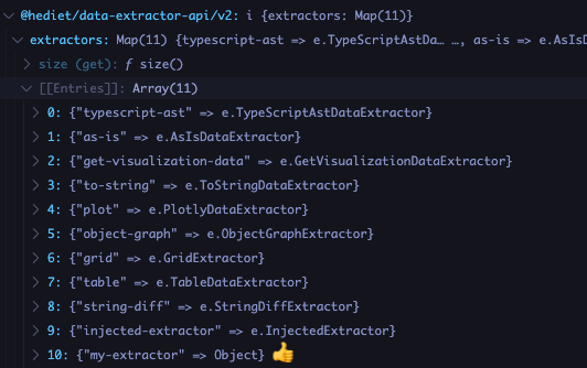 Not seeing custom data extractor/visualizers in the visualizer options · Issue #134 · hediet ...