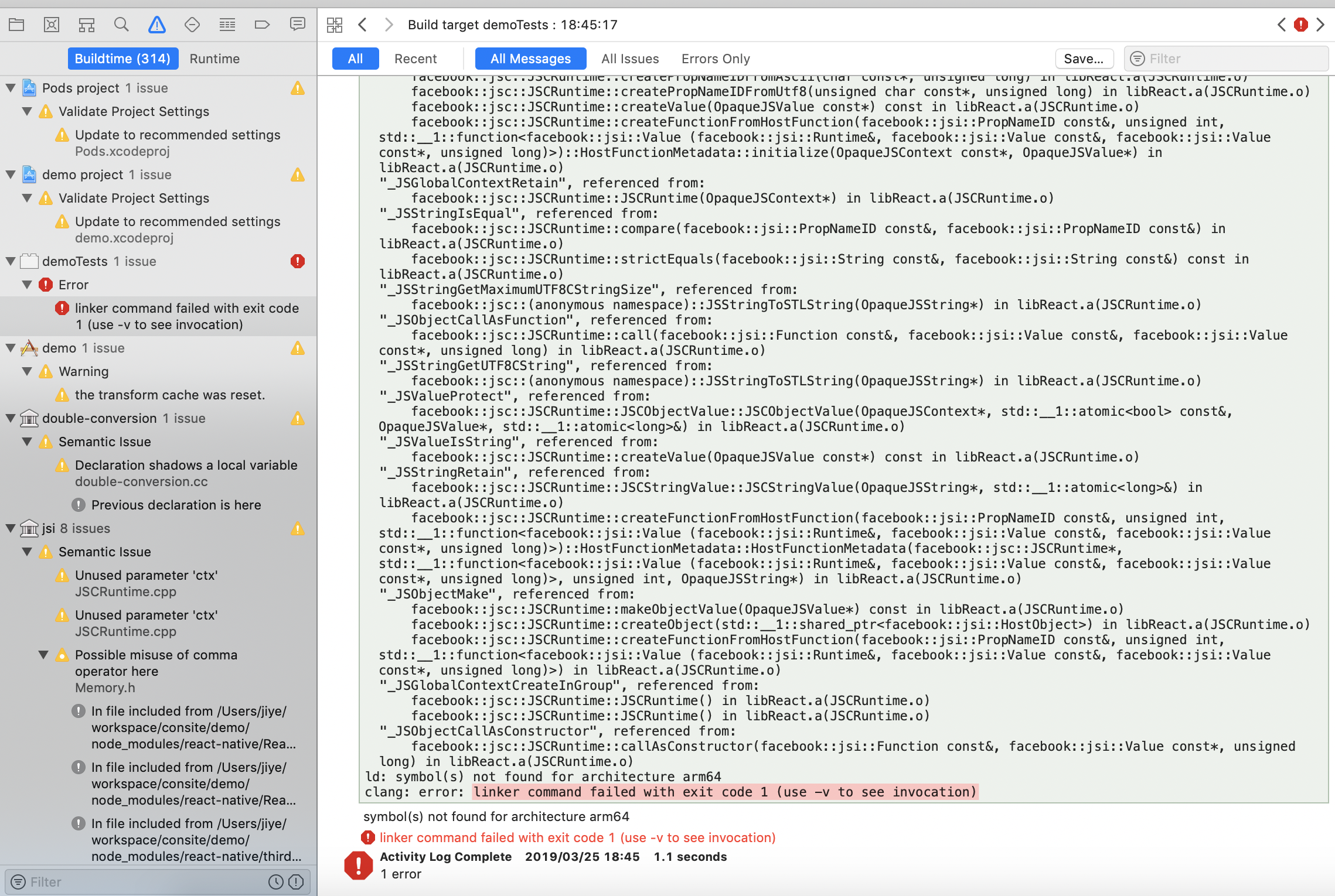 Failed to build the demo according to installation_guide/README.md · Issue #495 · wuxudong/react ...