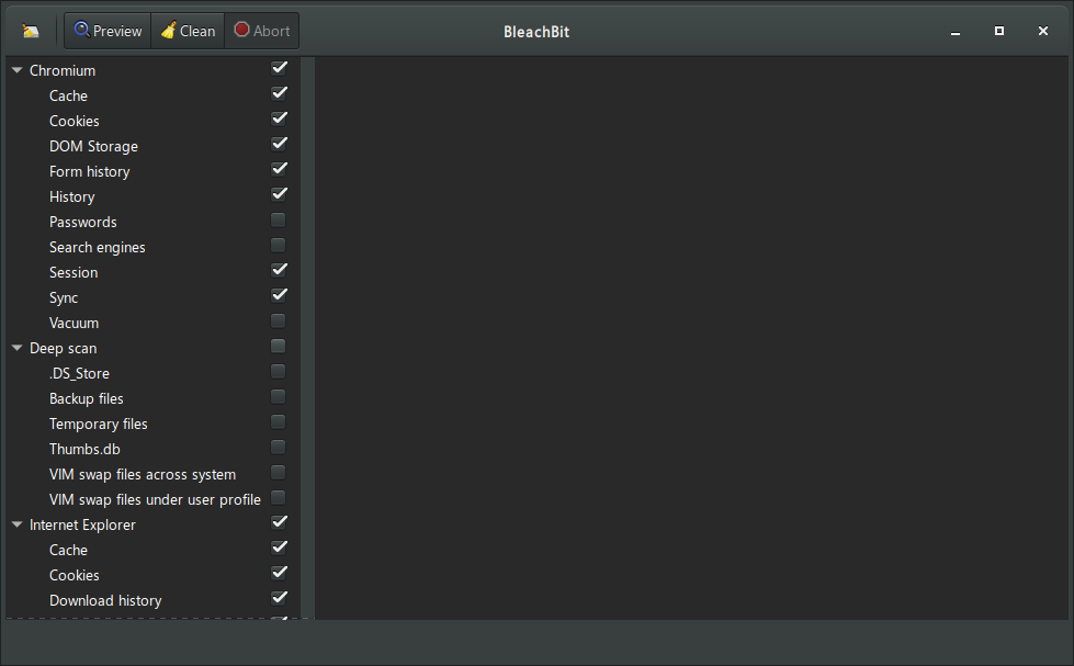 Scrollbar broken on release 4.4 · Issue #1203 · bleachbit/bleachbit · GitHub