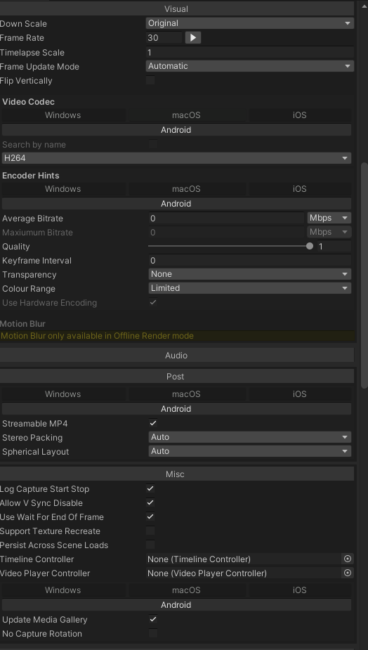 Capture Fom Texture the output video is in black and white instead of color · Issue #267 ...