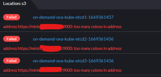 [ISSUE] can't delete failed manually created etcd snapshots · Issue #39796 · rancher/rancher ...