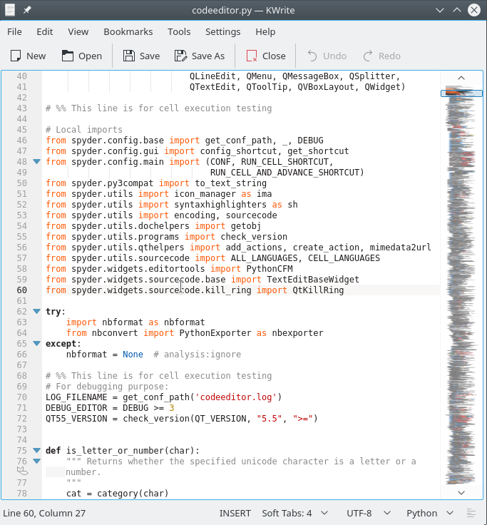 There are two scroll bars in the Editor · Issue #5085 · spyder-ide ...
