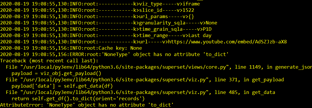 IFrame chart ERROR · Issue #10639 · apache/superset · GitHub