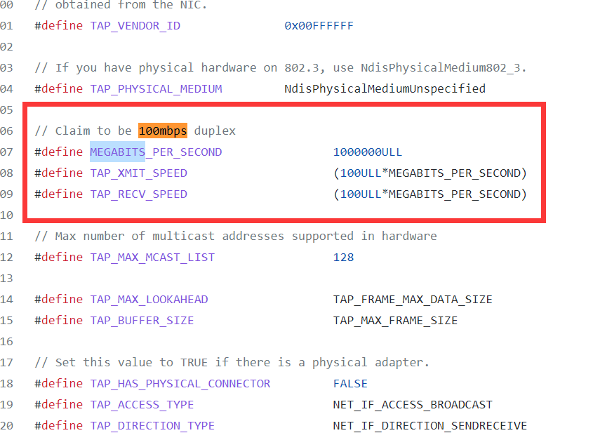 [Feature Request] Why there is only 100Mbps speed for virtual network card on windows · Issue ...