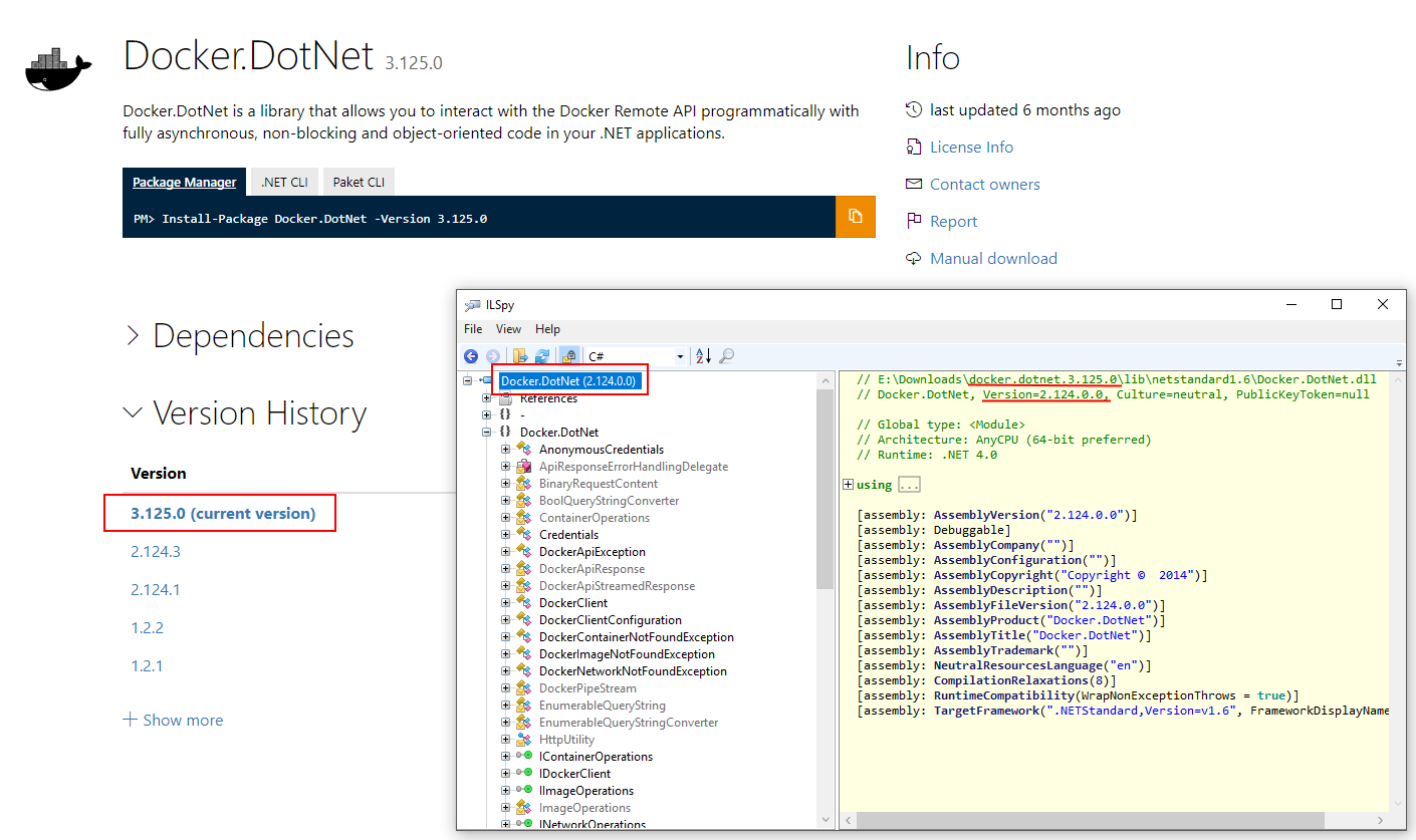 Nuget package 3.125 has the previous DLL version inside · Issue #279 ...