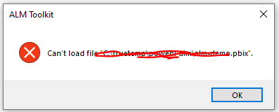 ALM toolkit could not load PBIX which has a live connection to Power BI online dataset · Issue ...