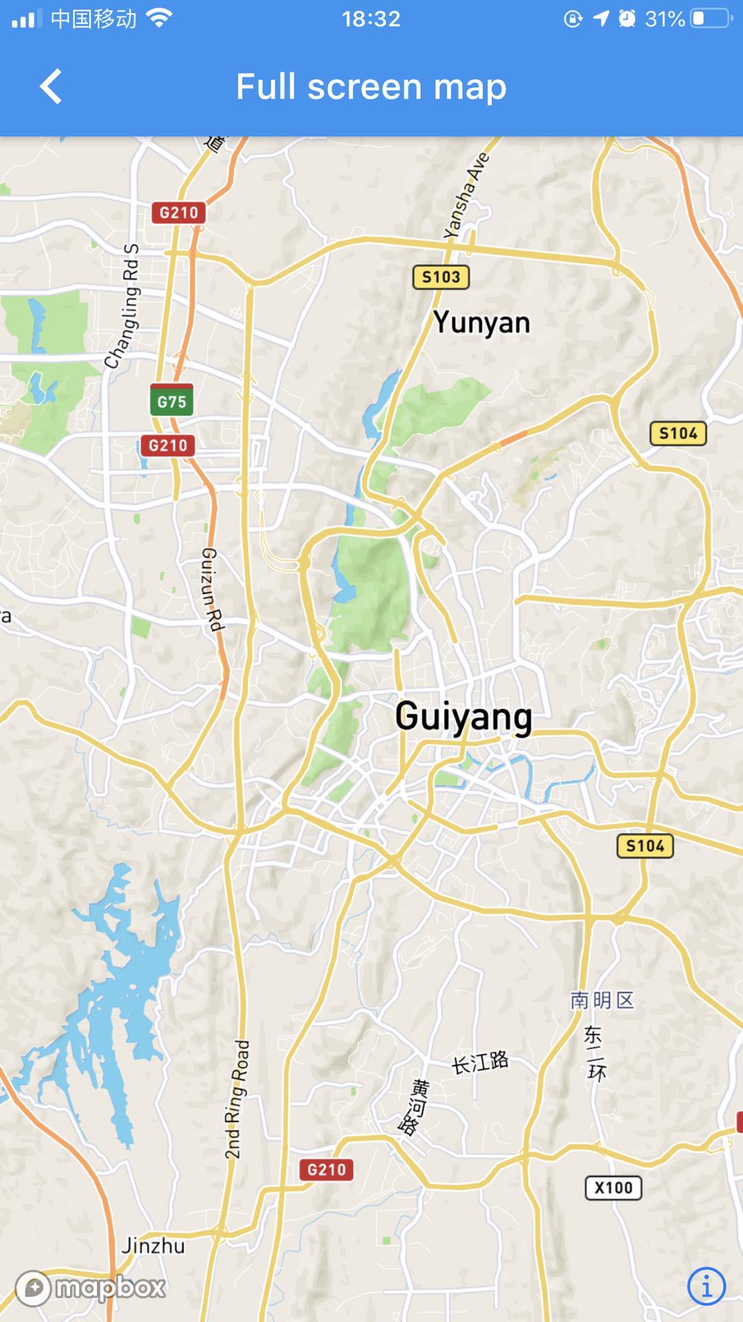 How to display the map in Chinese and how to use the search function ...