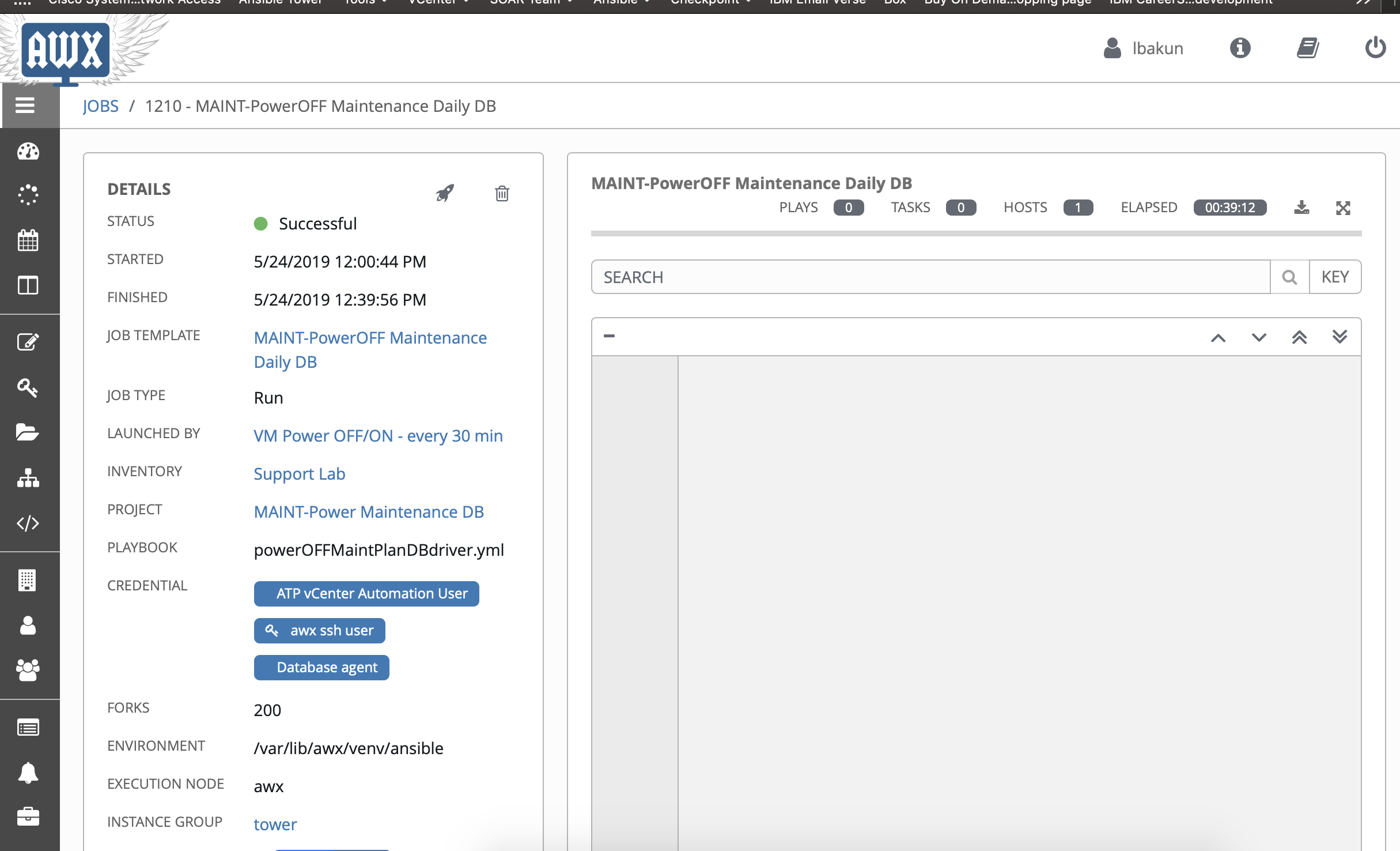 AWX 3.0.1 stopped showing job outputs · Issue #3761 · ansible/awx · GitHub