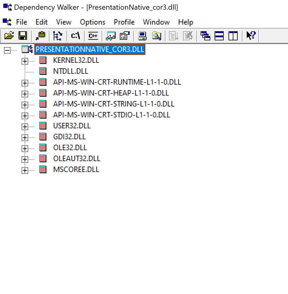 PresentationNative_cor3.dll causes mscoree.dll to load · Issue #1117 · dotnet/wpf · GitHub
