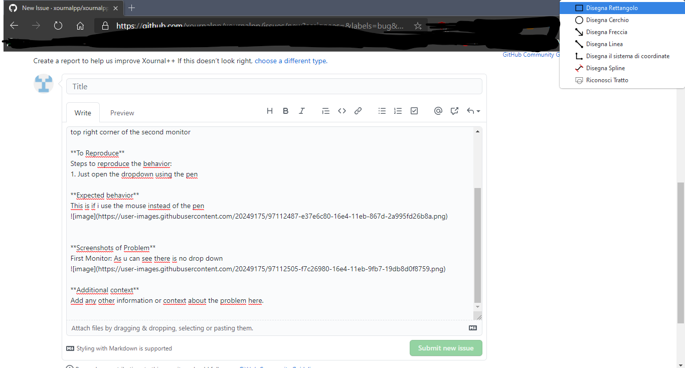 Dropdown tool box bug using pen · Issue #2342 · xournalpp/xournalpp · GitHub