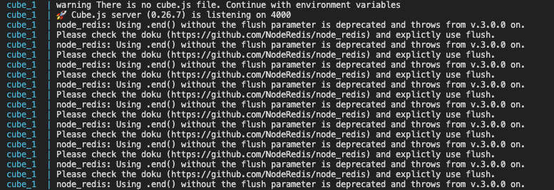 Node Redis Using End Without The Flush Parameter Is Deprecated And Throws From V 3 0 0 On