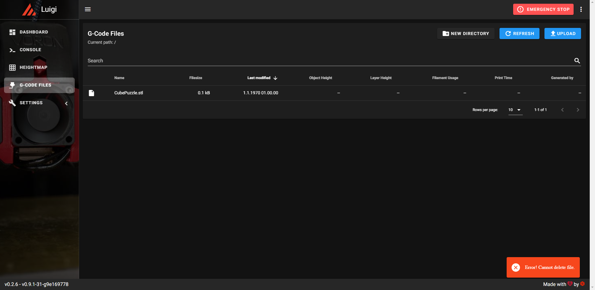 Unable to delete STL files · Issue #124 · mainsail-crew/mainsail · GitHub