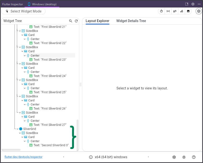 SliverGrid lays out no child when it is above the viewport · Issue #136573 · flutter/flutter ...