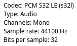 panic 'Unimplemented wav spec: Int, 32' with a 32-bit float wav · Issue #344 · RustAudio/rodio ...