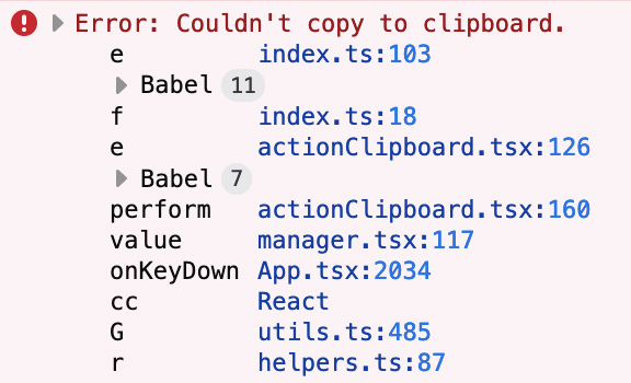 Copy To Clipboard Is Broken In Firefox On Macos · Issue 6118 · Excalidrawexcalidraw · Github 
