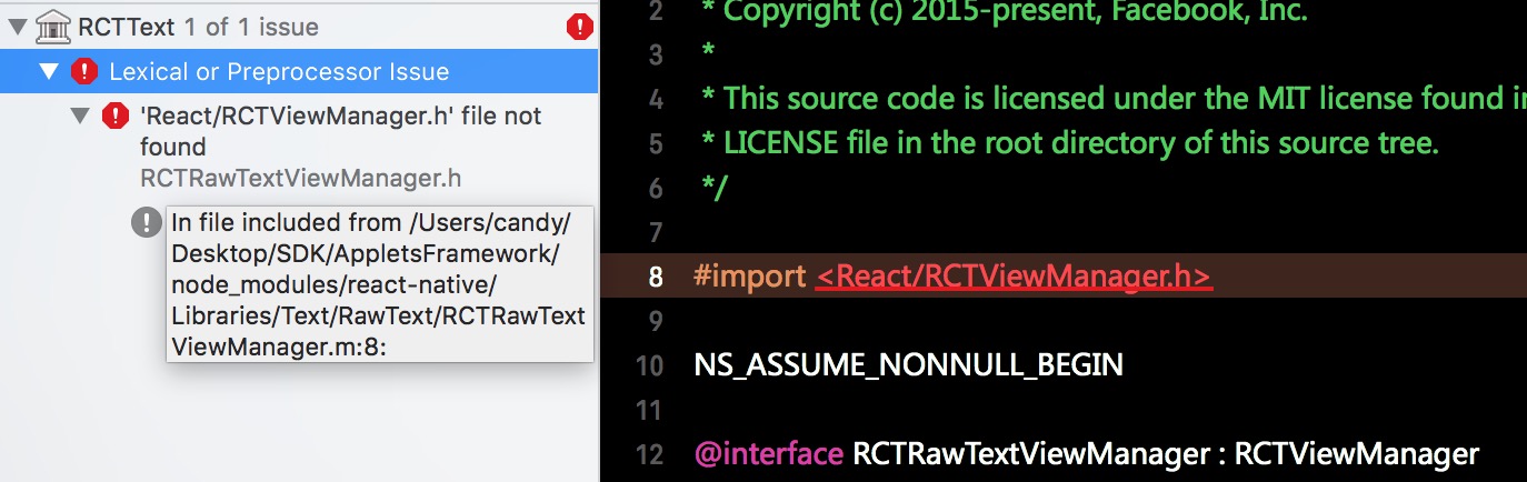 Use react-native as a framework on iOS about archive problem · Issue ...