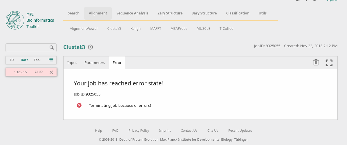 File upload is broken! · Issue #762 · proteinevolution/Toolkit · GitHub