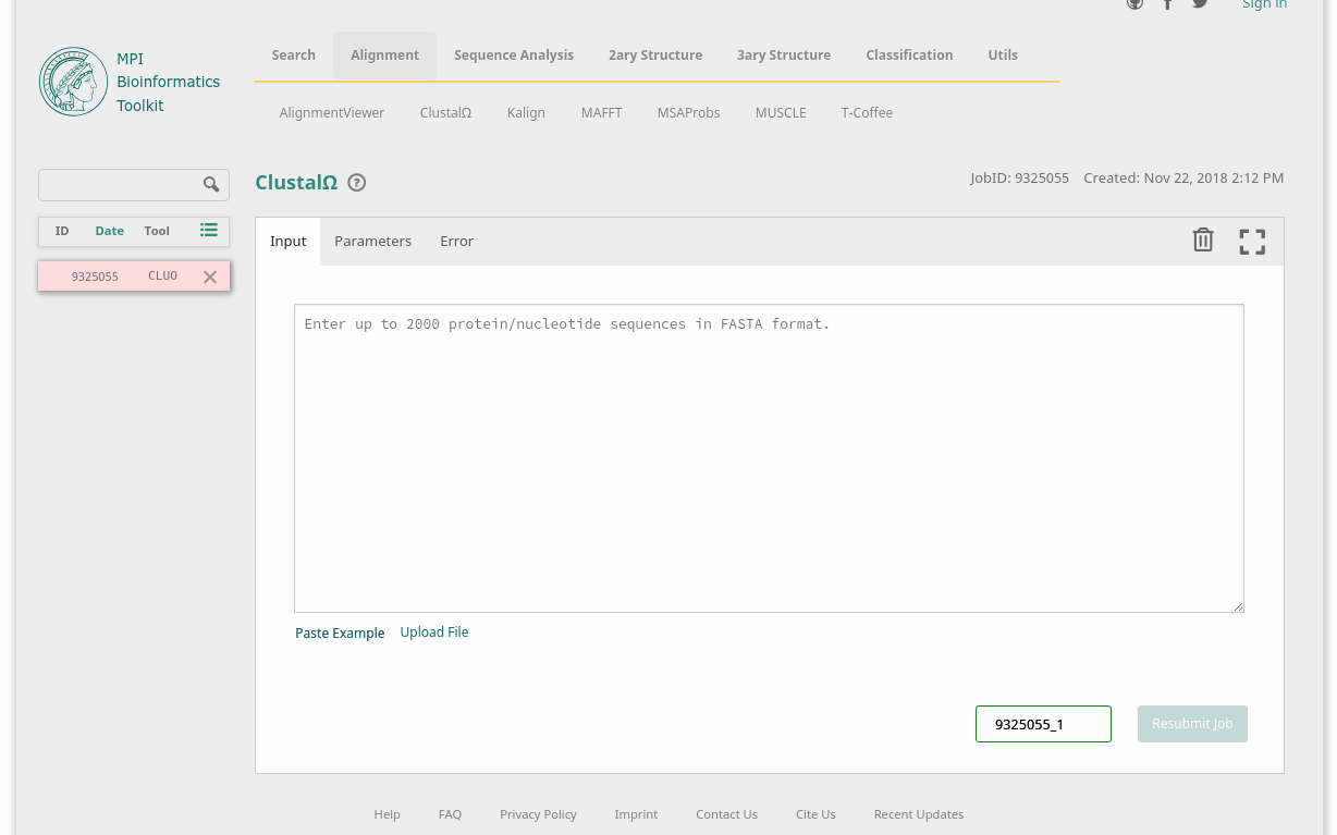 File upload is broken! · Issue #762 · proteinevolution/Toolkit · GitHub