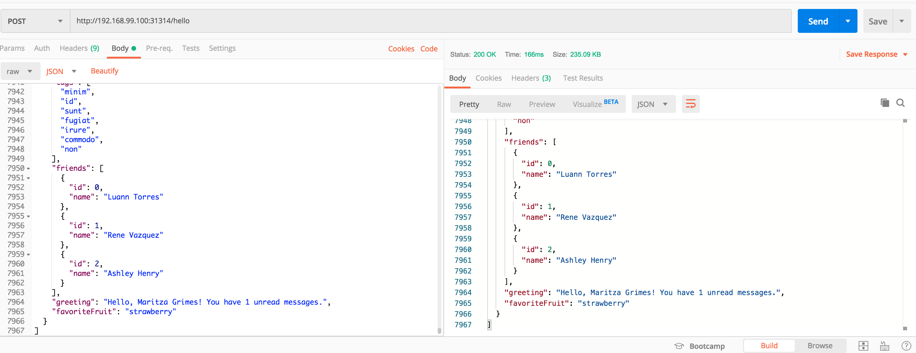 Fission fn return partial json incase the json reponse is greater than ...