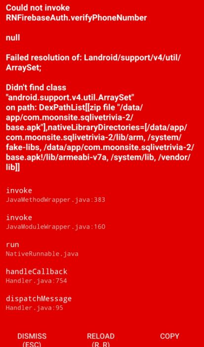 app crash when get notification in android · Issue #526 · OneSignal/react-native-onesignal · GitHub
