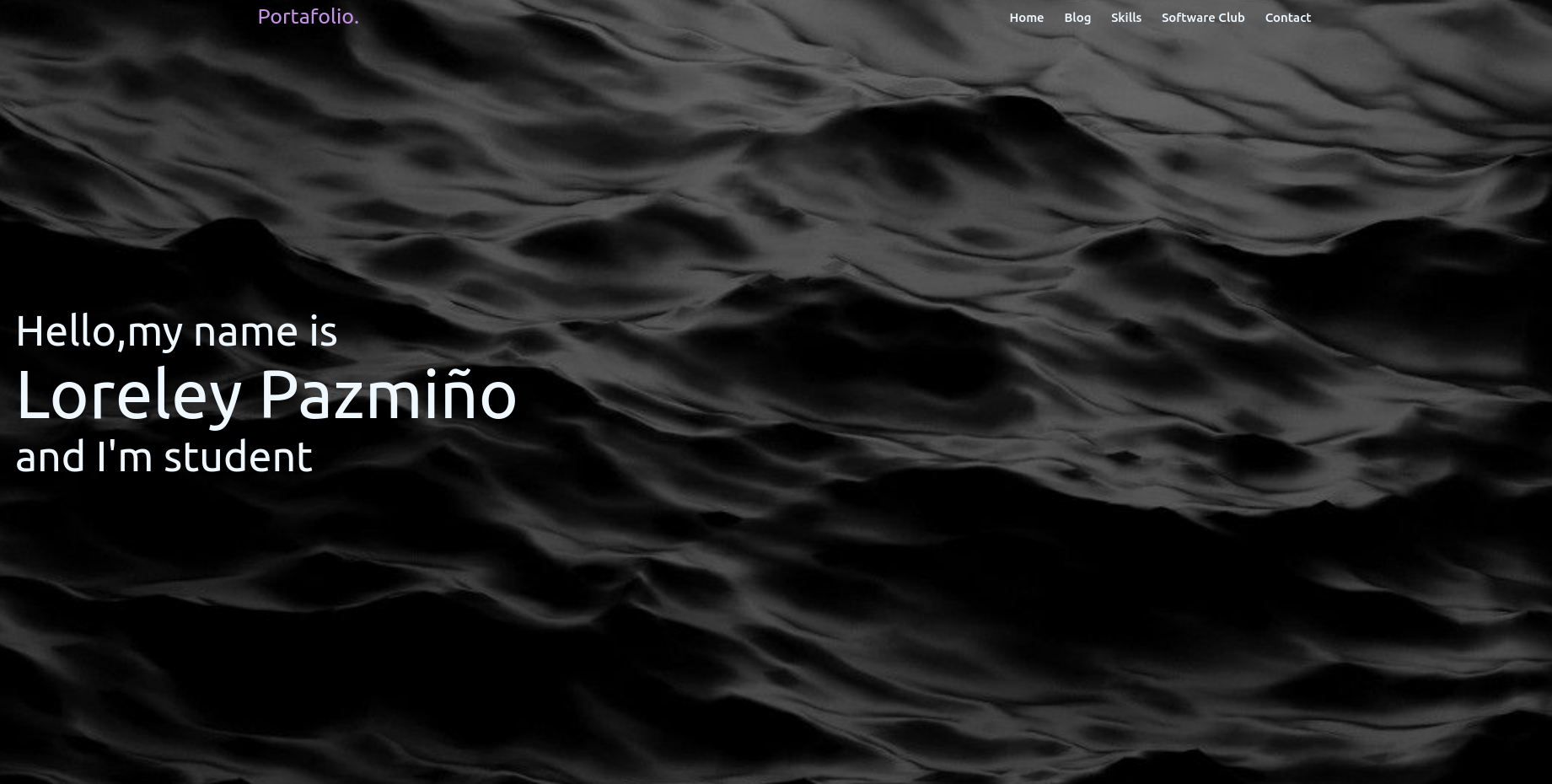 GitHub - LoreleyNayely/Portafolio: EPN Software Club Project